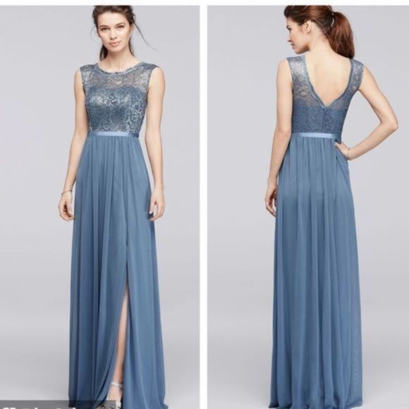 David's Bridal | Dresses | Davids Bridal Mother Of The Bride Maxi Dress ...